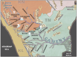 Kaveri (Cauvery) River System: Origin, Course & Tributaries - UPSC CSE