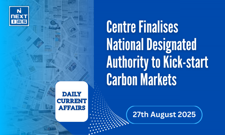 Centre Finalises National Designated Authority to Kick-start Carbon Markets