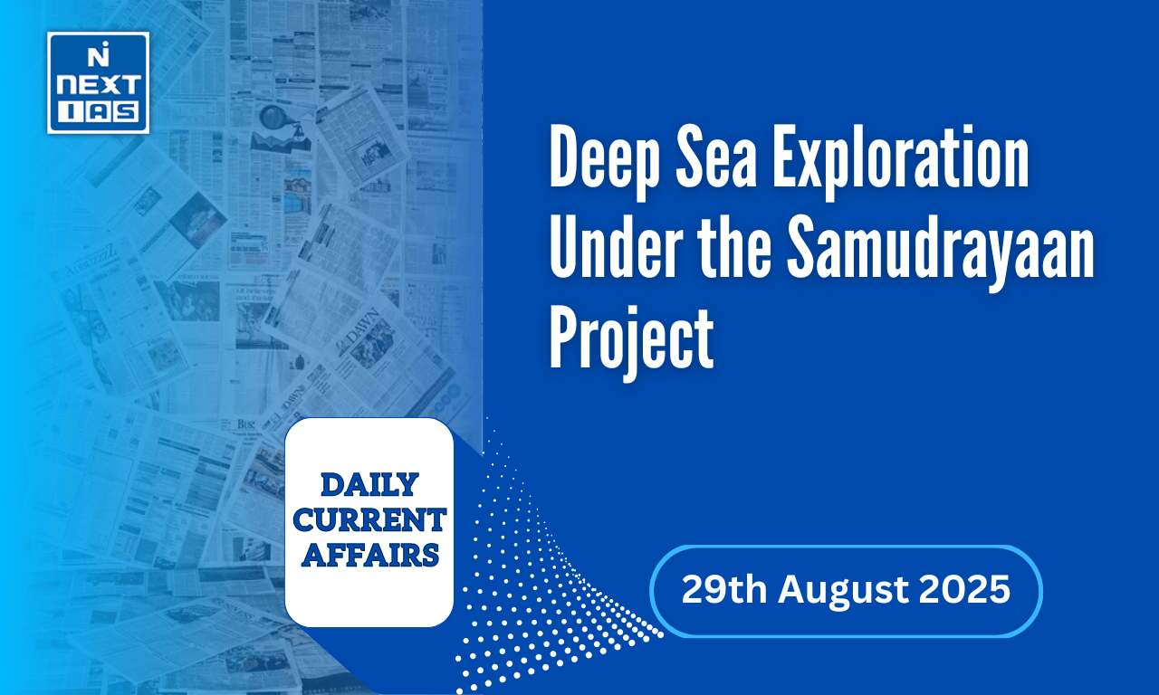Deep Sea Exploration Under the Samudrayaan Project